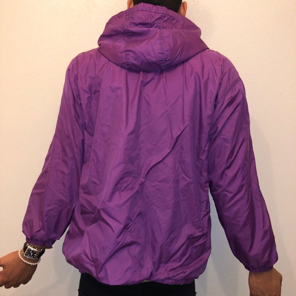 Basic Editions | Jackets & Coats | Basic Editions Purple Hoodie Jacket ...